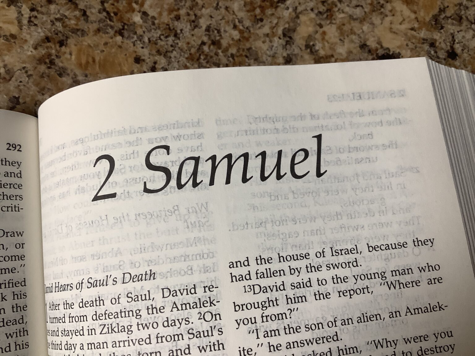 Bible Study on 1 and 2 Samuel and Psalms