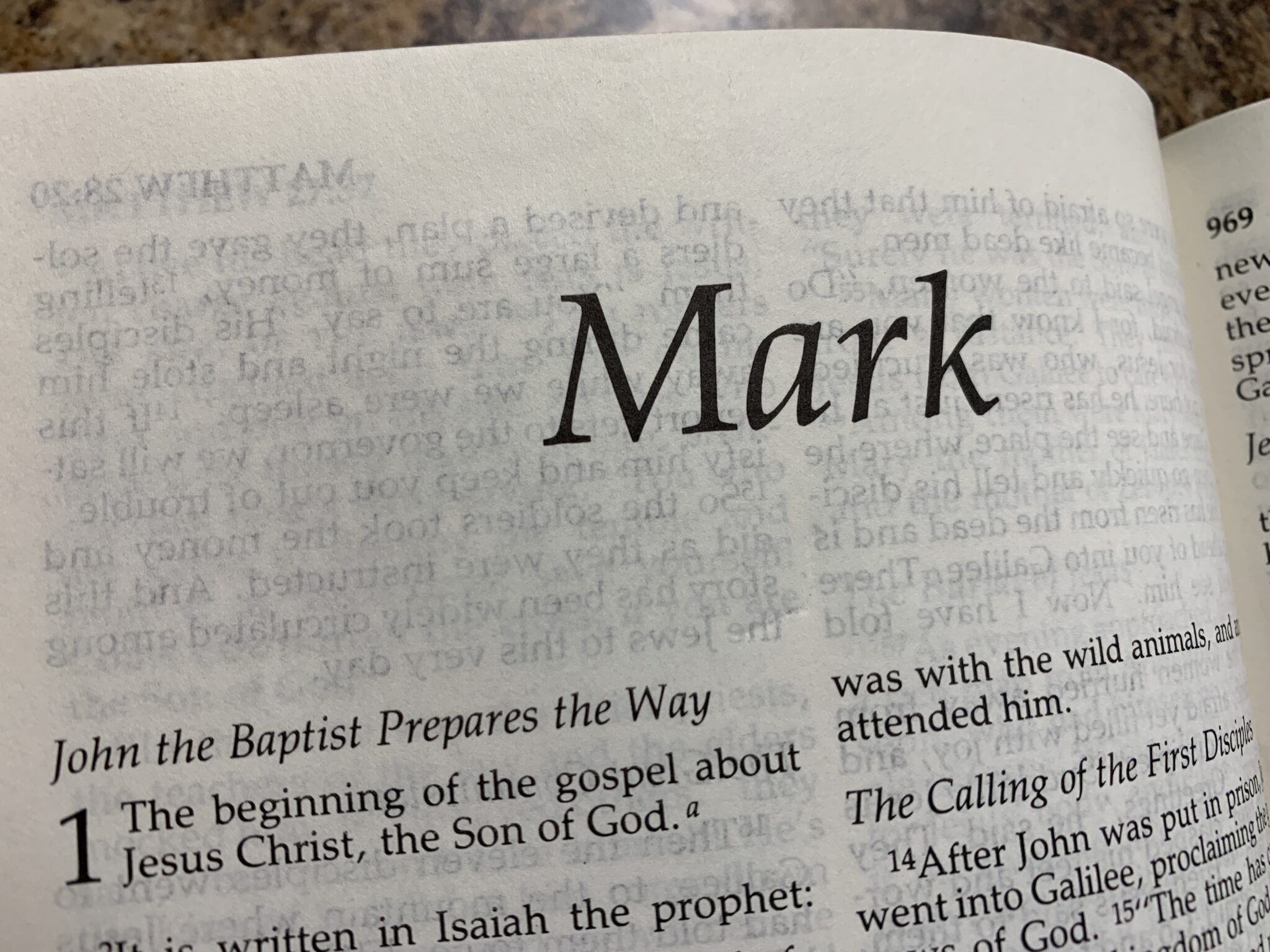 The Gospel of Mark Bible Study - Seek the Gospel Truth