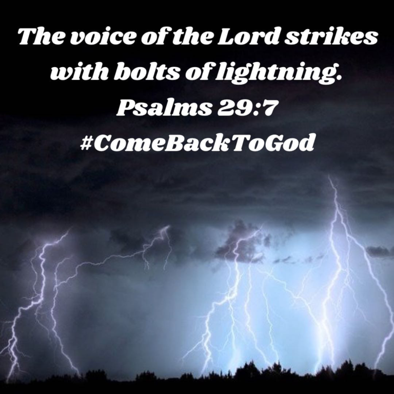 Psalm 29: The Lord is More Powerful Than Any Other Being - Seek the ...